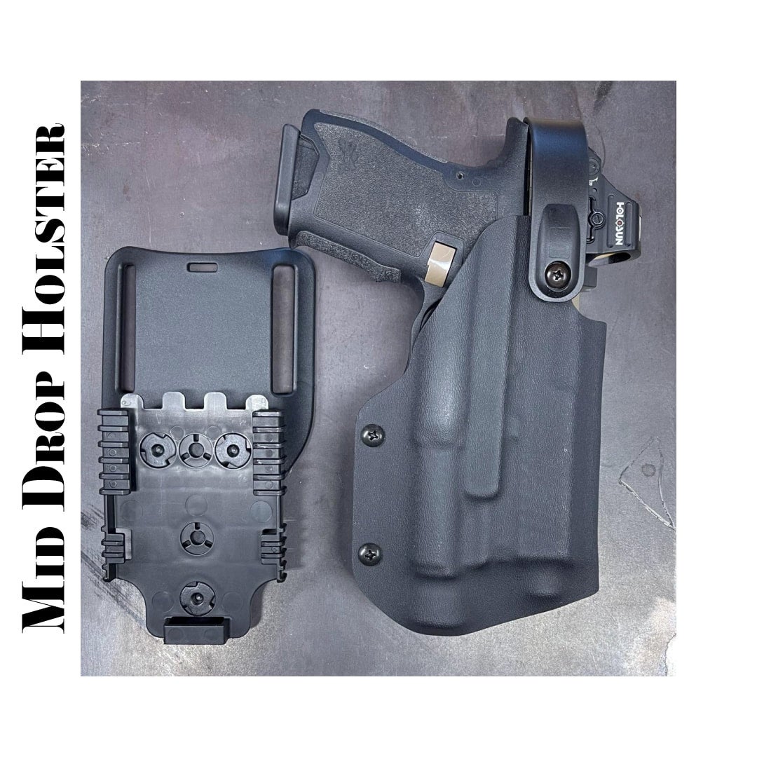 Mid Drop & Mid Low Drop Holsters | Bordertown Holsters